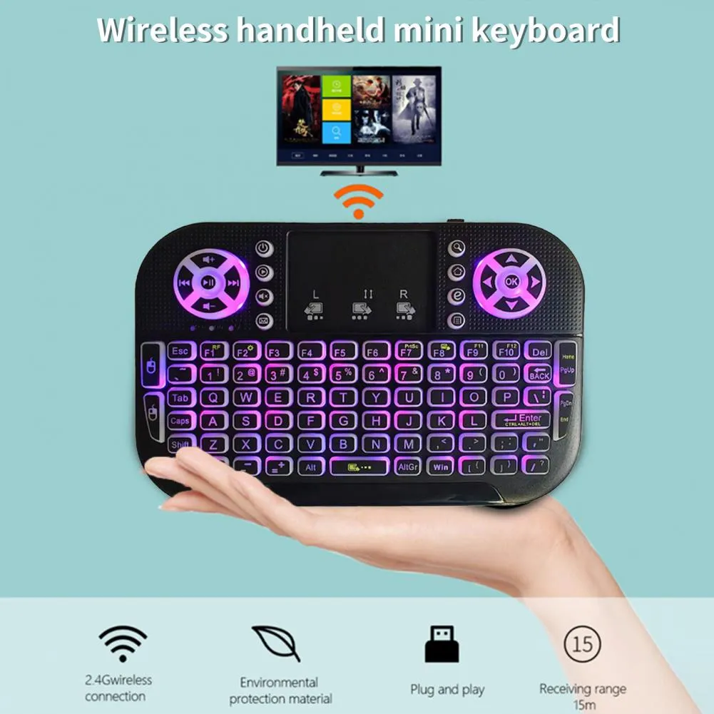 DHgate.com:A8 Mini Wireless Touchpad Keyboard, 2.4G Bluetooth ...