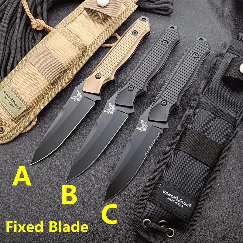 Wholesale BM 140 Nimravus Fixed Blade Knife 4.5// Plain Blade Aluminum ...