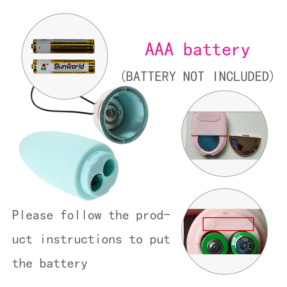Man Nuo 10 Modes Love Egg Vibrator Wireless Vaginal Ball Powerful ...