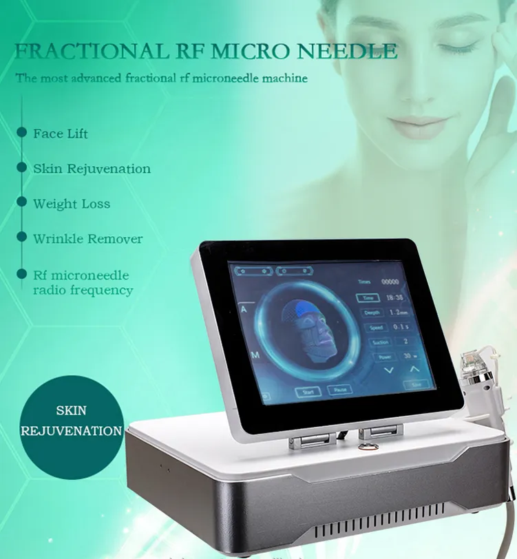 2022 Microneedling RF Machine With Cold Cryo Handle And 106.5 Radio ...