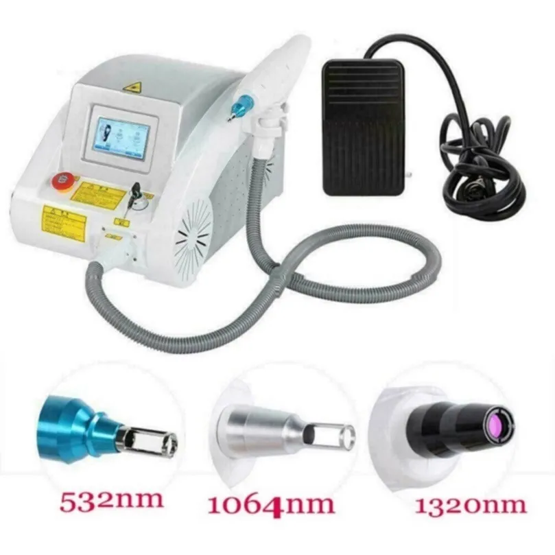 Tattoo Removal Machine Portable Picosecond Laser 532nm 1032nm 1064nm Q ...