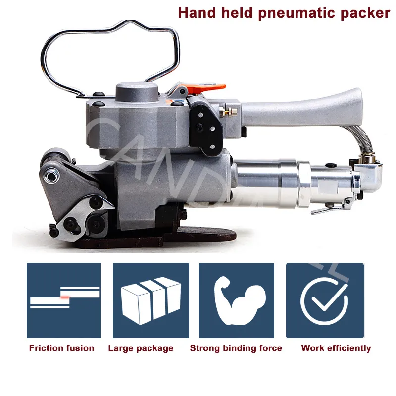 Heavy-Duty Handheld Pneumatic Strapping Tool - Automatic Baler for 13 ...