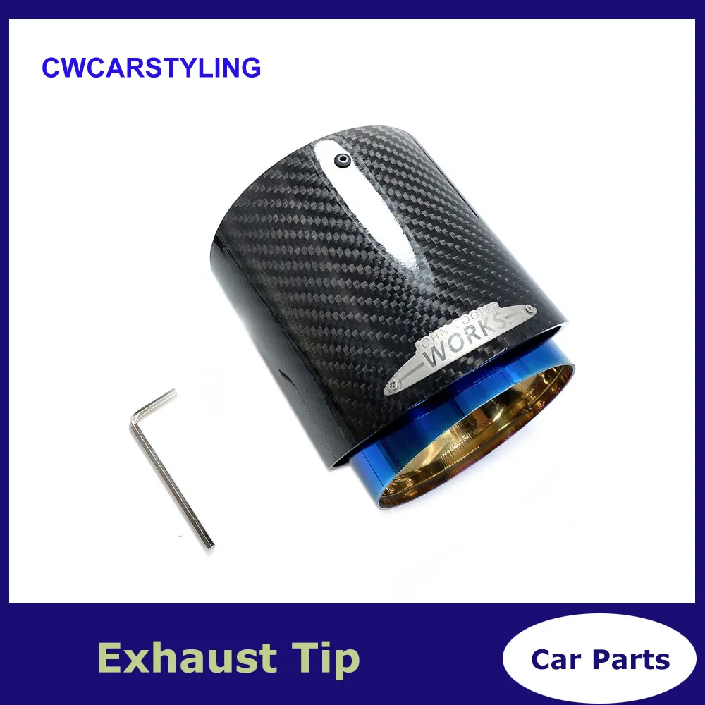 Burnt Blue Finish Exhaust Muffler Tip - Premium Auto Accessory, Shop ...