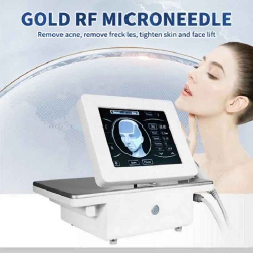Gold Radio Frequency Microcrystal RF Lifting Fractional Microneedle ...