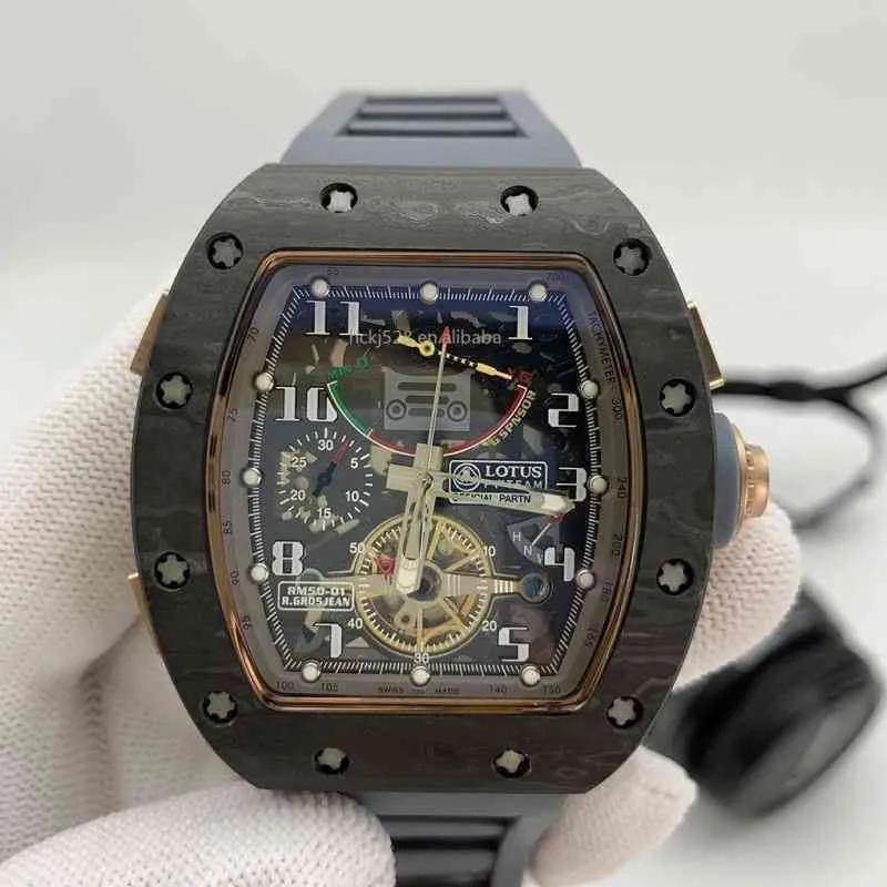 Richie Miller RM50 01 Luxury Used Mens Automatic Watches With Carbon ...