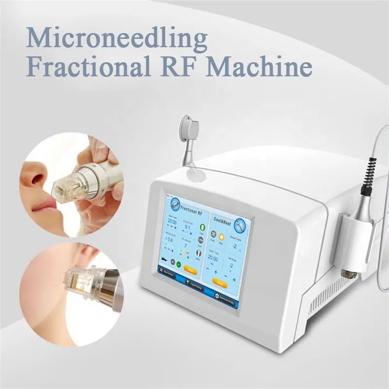 2 In 1 Microneedle Rf Wafer Probe For Skin Tightening, Acne Scars, And ...