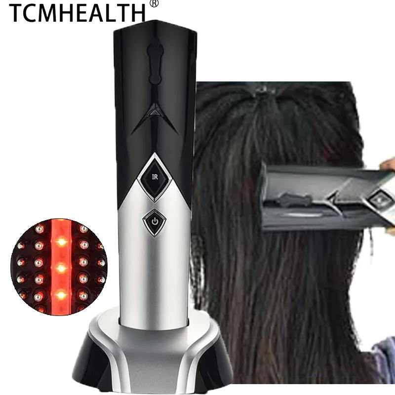 Laser Hair Growth Comb Vibrational Massage Brush... From Tcmhealth, $29 ...