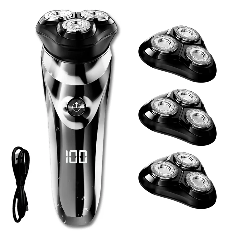 Portable Dual Use Battery Powered Shaver For Men IPX7 Waterproof, Wet ...