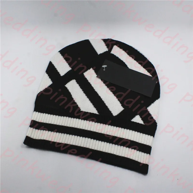 Breathable Designer Cashmere Skull Cap Mens With Letter Print For Women ...