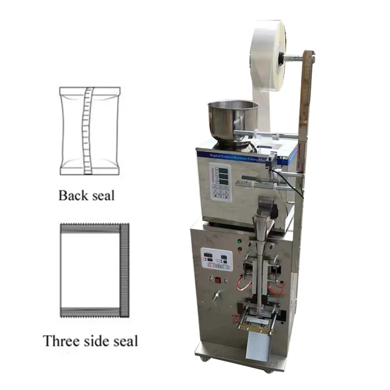 Automatic weighing packaging machine for granular powder tea with ...