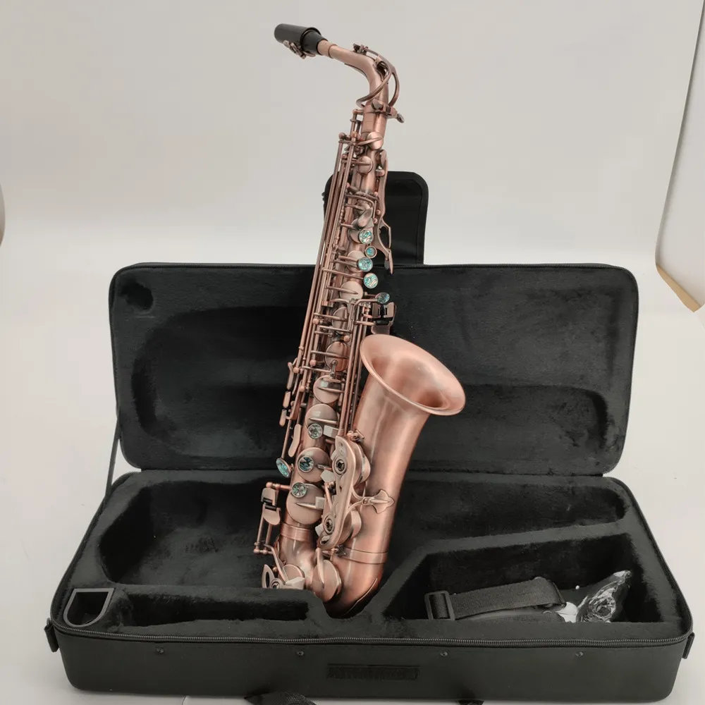 Professional Retro E Flat Nickel Plated Saxophone With Phosphor Bronze ...