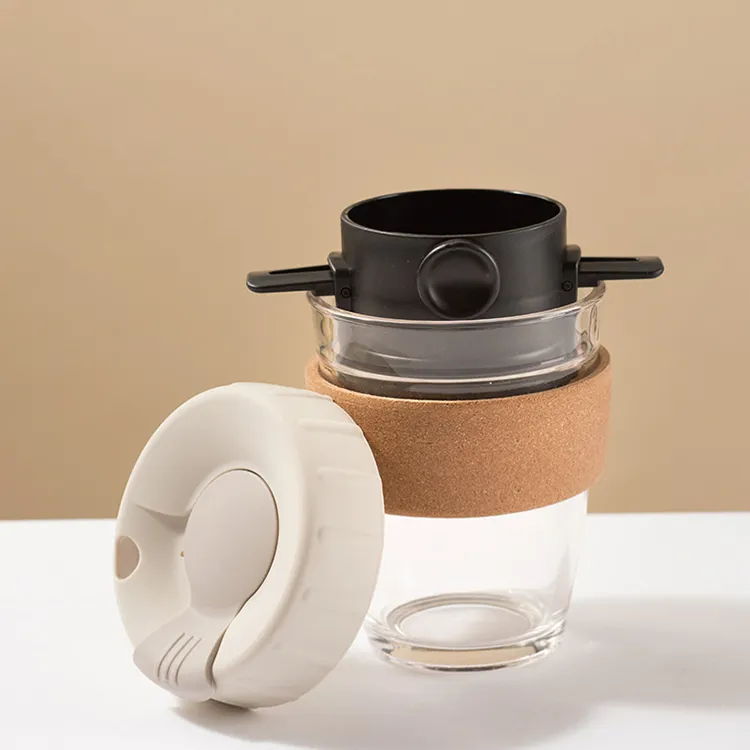 Hand-Brew Coffee Set - Drip Pot, Filter Cups, Cold Brew Compatible ...