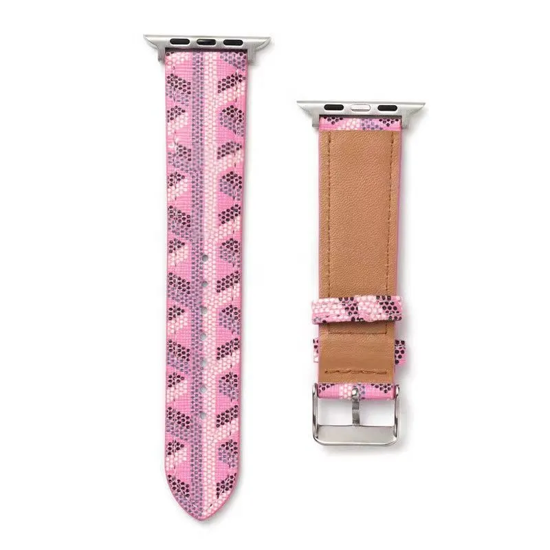 Fashion Designer Watch Bands Strap For Apple 38mm 40mm 41mm 42mm 44mm ...