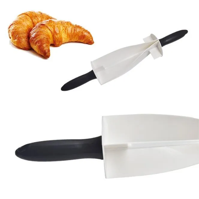 DIY Croissant Maker - Rolling Pin, Dough Cutter & Mold Set - Easy Bake ...