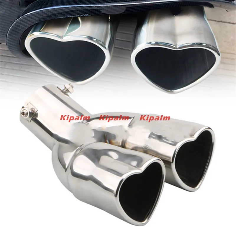 DHgate.com:Adjustable 2.5" Dual Exhaust Tips - Stainless Steel Muffler ...