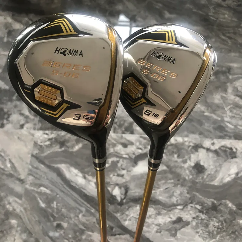 Honma 06 3-Star Golf Fairway Woods: Premium Men's #3 & #- Enhanced ...