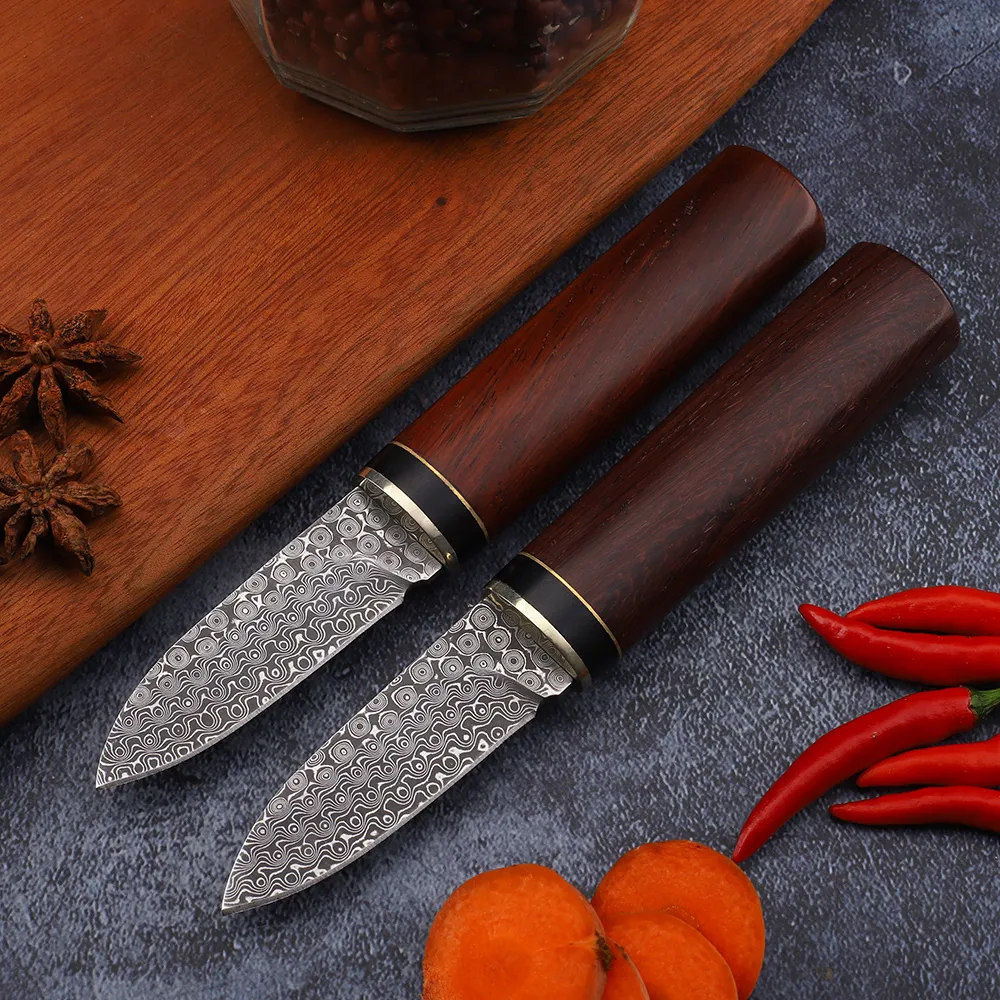 DHgate.com:VG10 Steel Folding Pocket Knife with Flower Branch Handle ...