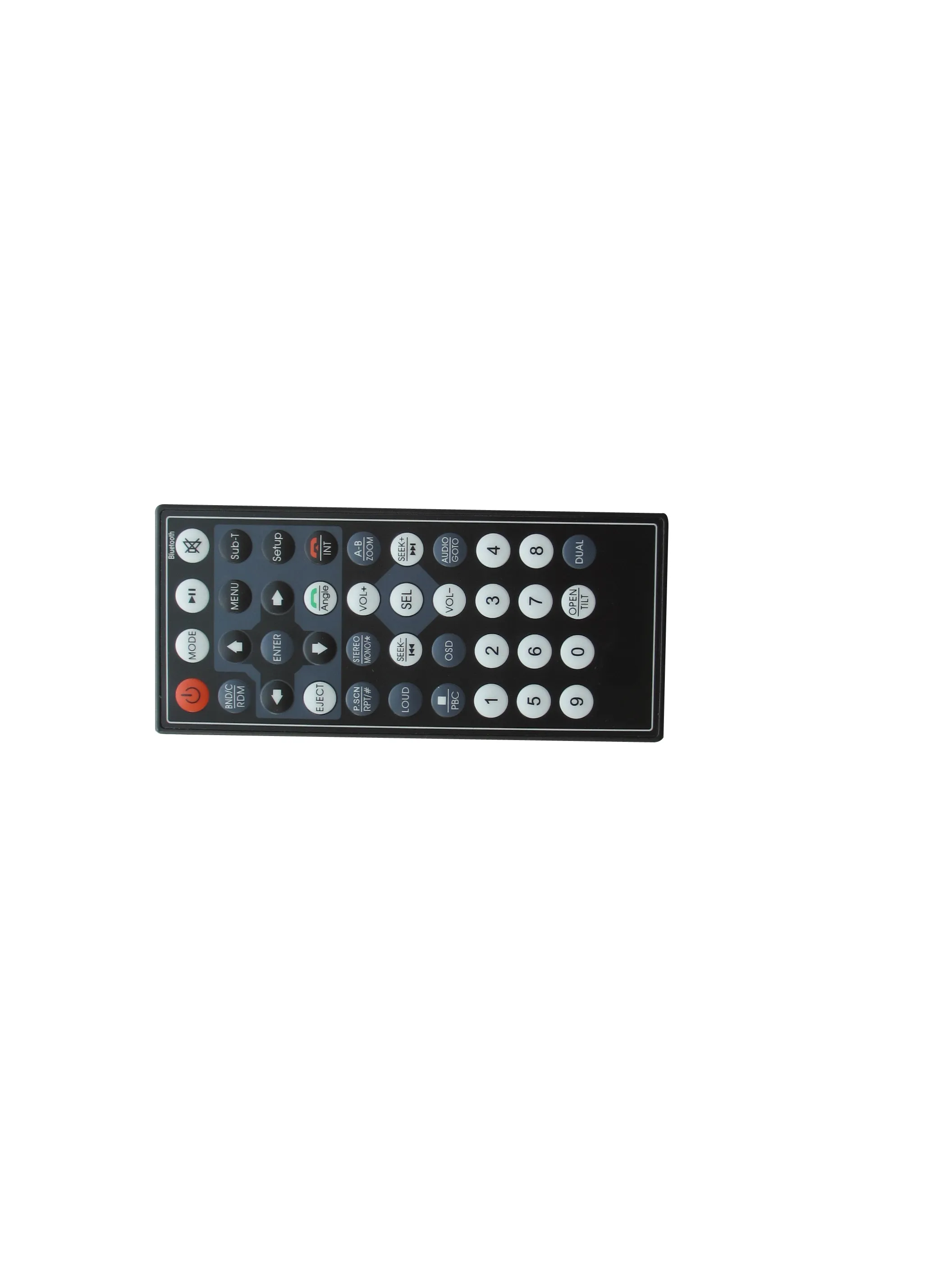 Remote Control Replacement For Car DVD Player Universal Media Playback ...