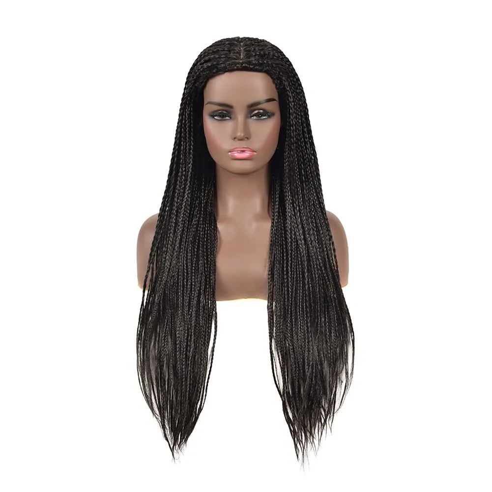 Premium African Dreadlock Wig - Realistic Synthetic Braided Hair ...