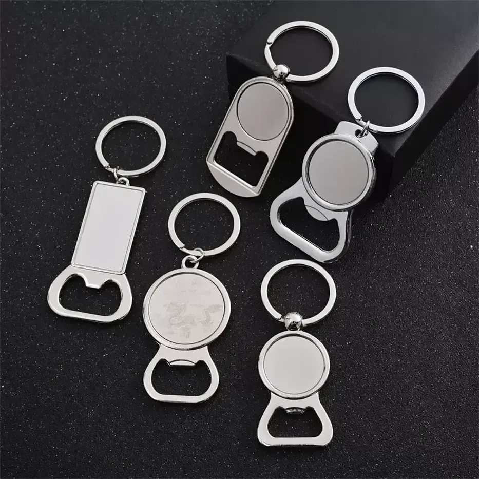DHgate.com:Aluminum Sublimation Keychain, Beer Metal Blank Sublimation ...