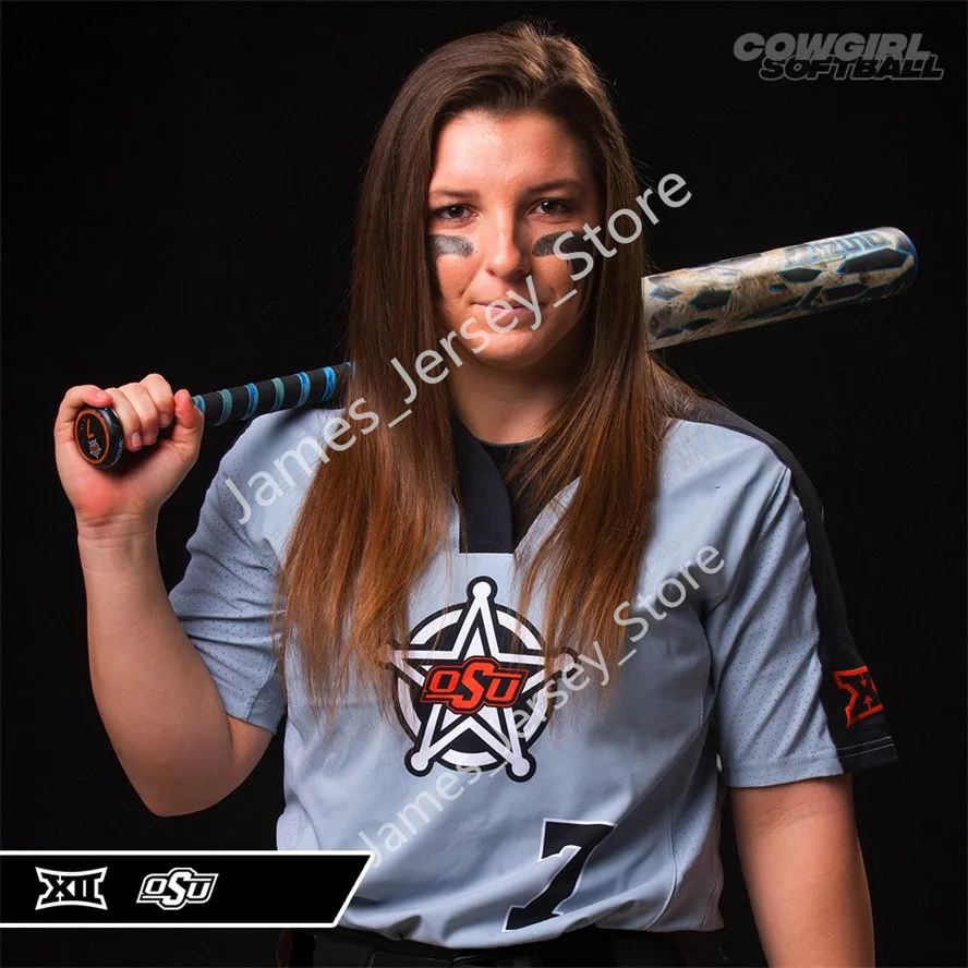 2022 NCAA Stitched Oklahoma State Cowgirls Softball Custom Orioles ...