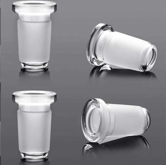 Wholesale Male To Female 18mm Glass Reducer Hookah Adapter With Frosted ...