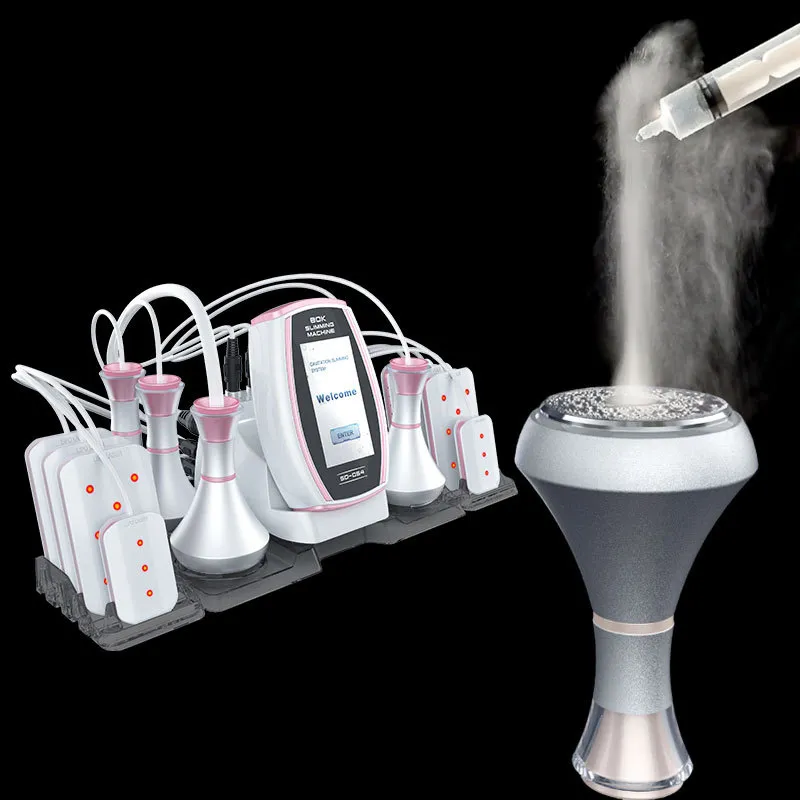Portable 6 In 1 Ultrasonic Slimming Machine: RF Cavitation Body ...