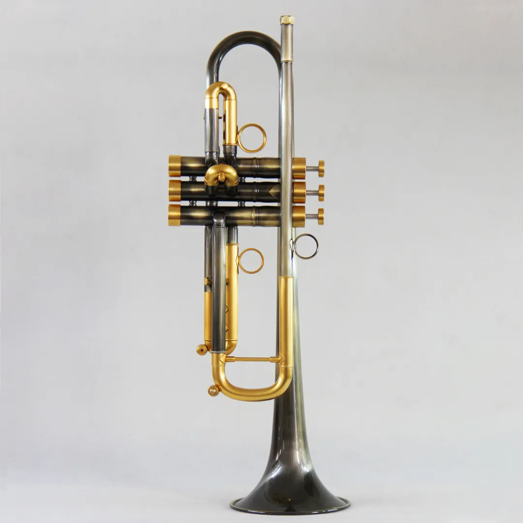Retro Copper Bb Trumpet Set - Beginner to Pro, B Flat Trumpet with Case ...