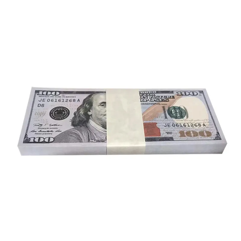 Realistic 3A New Fake Banknote Party Set 10, 20, 50, 200 US Dollar ...