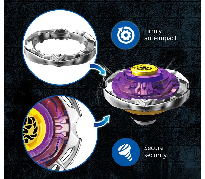 Infinity Nado Special Edition Cold Shadow Metal Foreverspin Spinning Toy Set With Er Gyro Battle ...