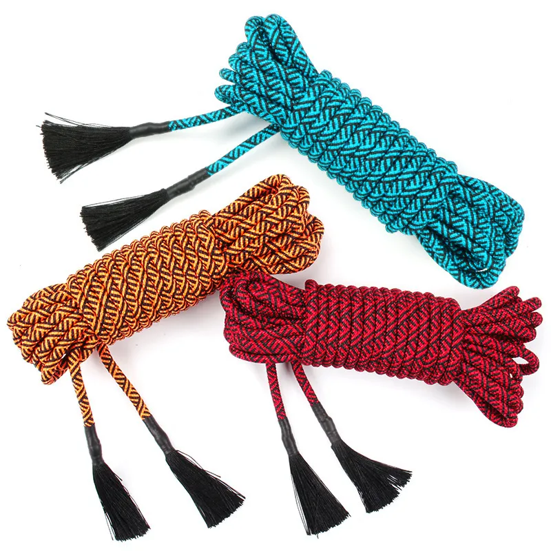 جديد 10m Nylon Rope أنثى منتجات مثيرة العبيد Bdsm عبودية ألعاب ملزمة