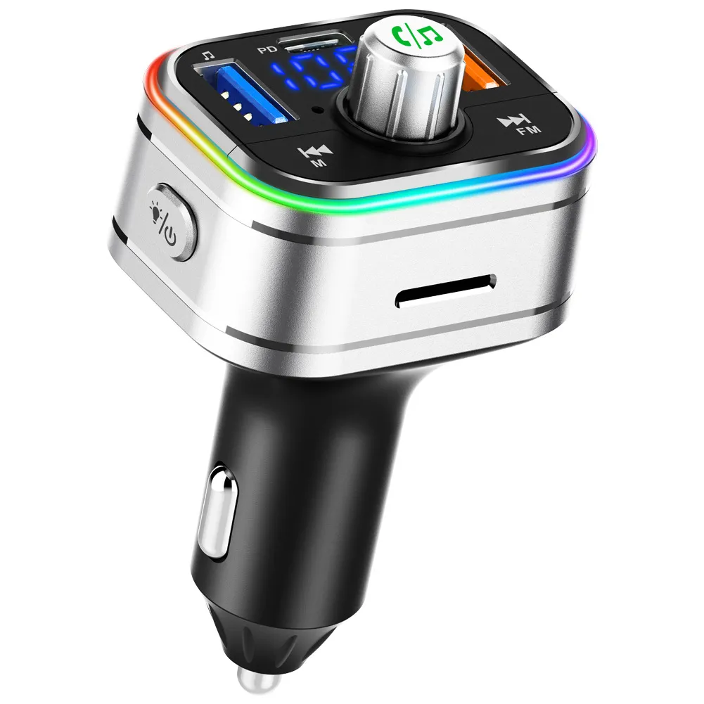 BC62 Car Charger MP3 Player FM Transmitter Bluetooth Handsfree Audio ...