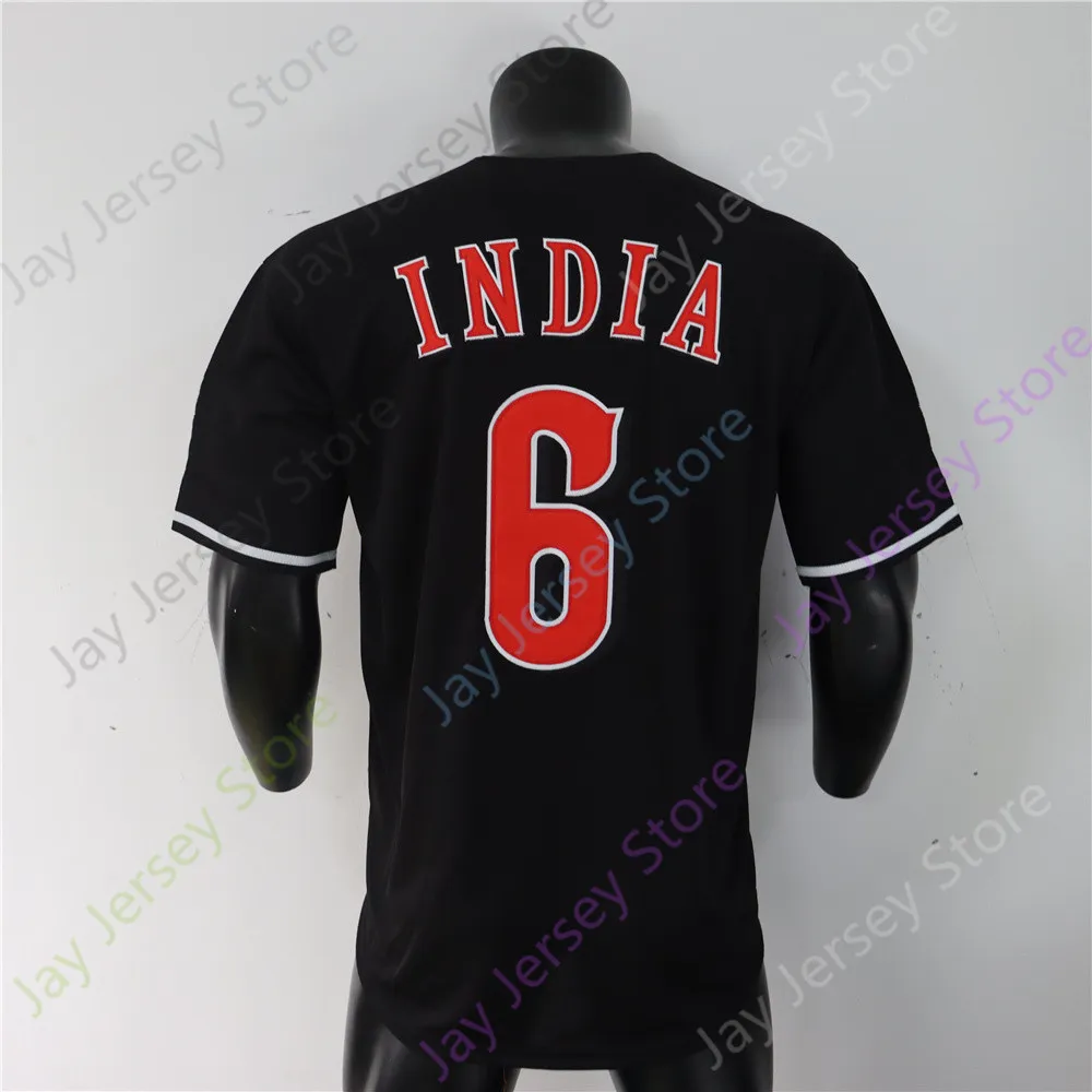 Jonathan India Jersey Joey Votto Hunter Greene Grey Black Fashion Navy ...