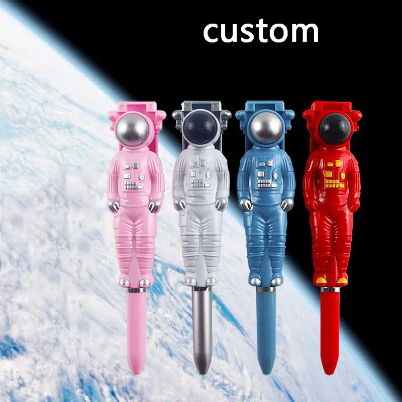 Astronaut pen plastic space people ballpoint pen with custom logo, 16 ...