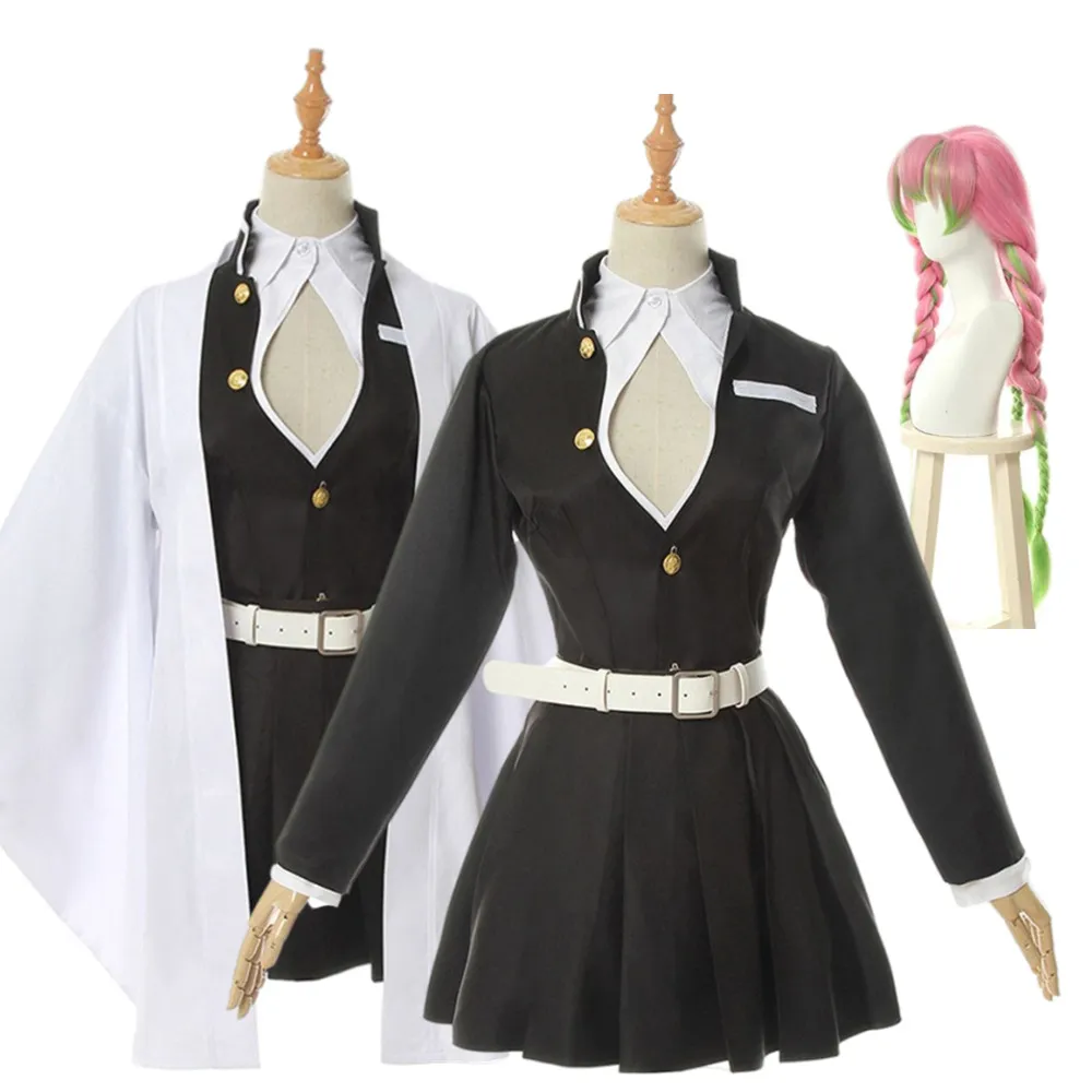 DHgate.com:Adult Kids Demon Slayer Yaiba Anime Kimono Mitsuri Cosplay ...