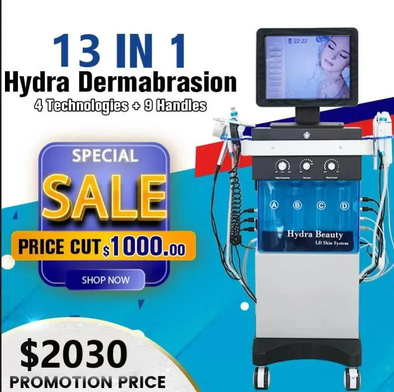 FDA CE Approved 13 In 1 Hydra Facial Fda Approved Microdermabrasion ...