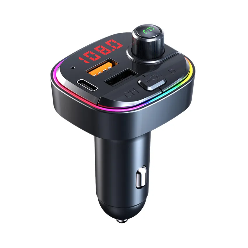 Car MP3 Player with Bluetooth FM Transmitter, Colorful Atmosphere ...