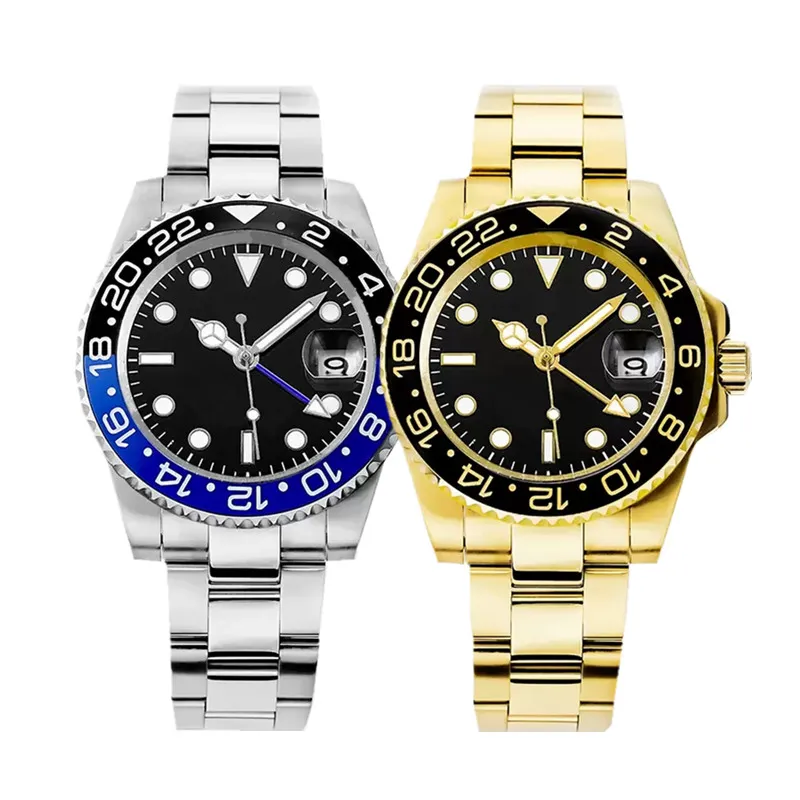 Designer Automatic Mechanical Gold Watches For Men For Men 40mm ...