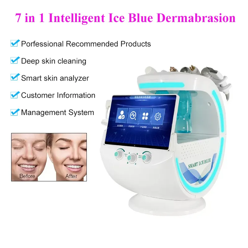 7 In 1 Hydro Oxygen Facial Machine Skin Spa with BIO Photon Aqua ...