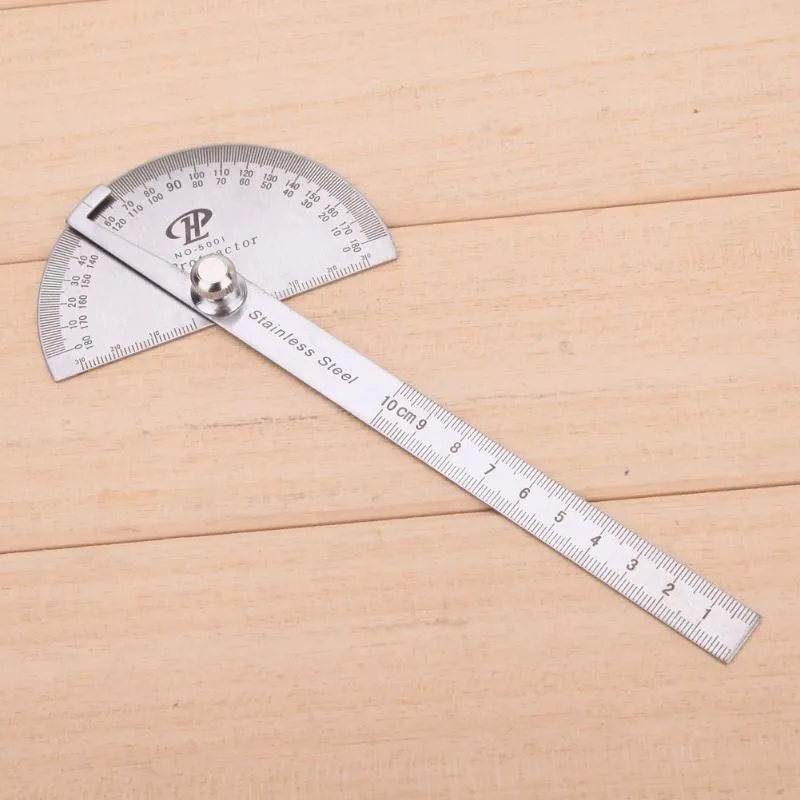 Wholesale Stainless Steel 180° Adjustable 120 Degrees Protractor With ...
