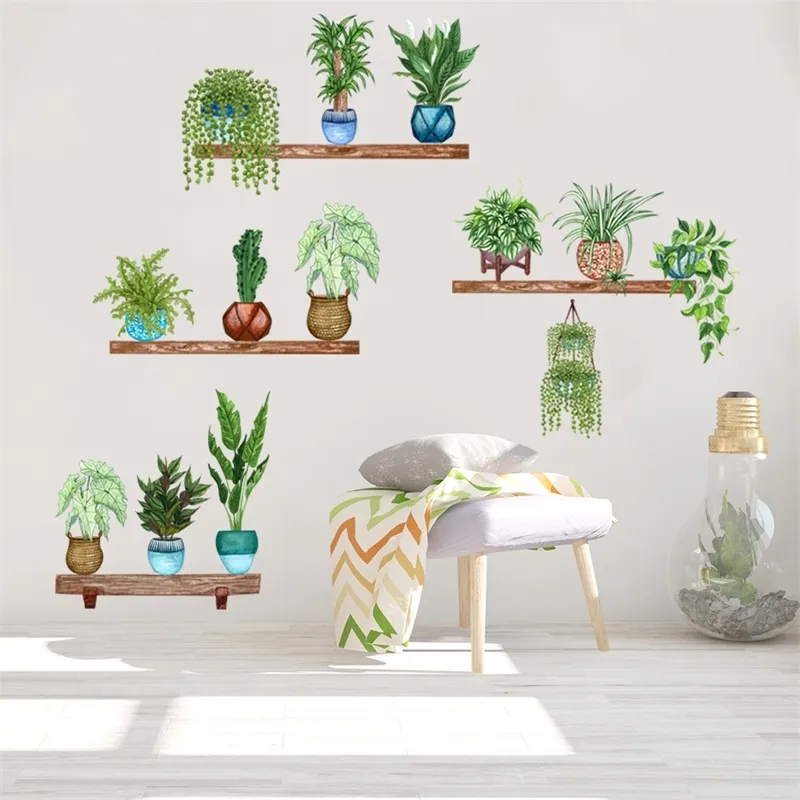 Potted Cactus Sticker Flower Aesthetic Stickers Printable For Home ...