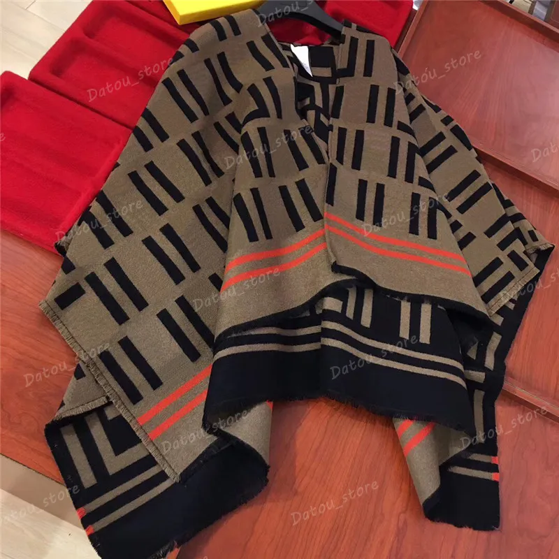 Luxury Winter Cashmere Scarf For Women Designer Knitted Shawl With ...