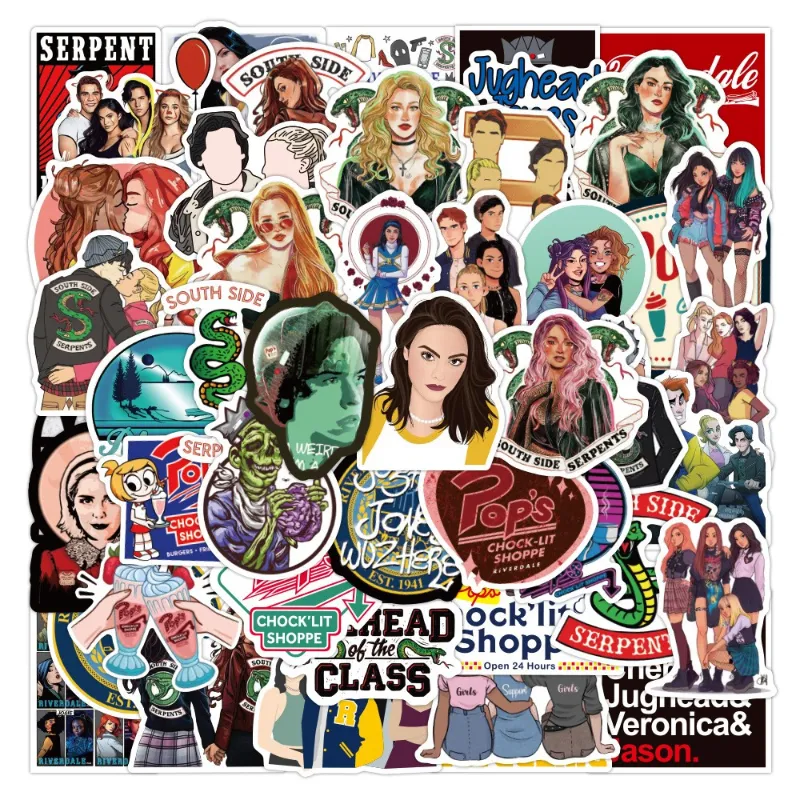 DHgate.com:50Pcs Riverdale TV Show Stickers, Graffiti Style Decals for ...