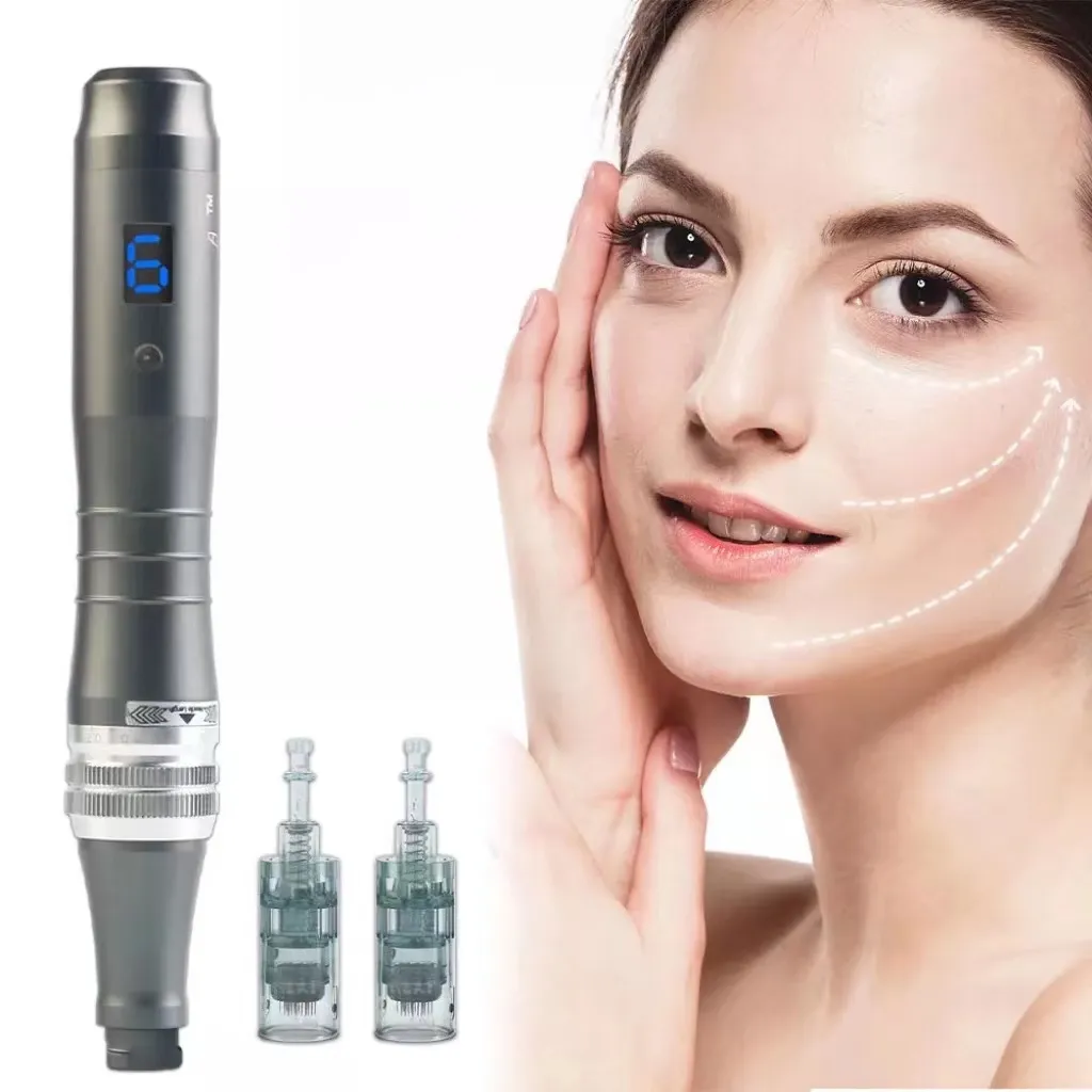 Electric Microneedling Pen M8 - Factory Direct Derma Roller System for ...