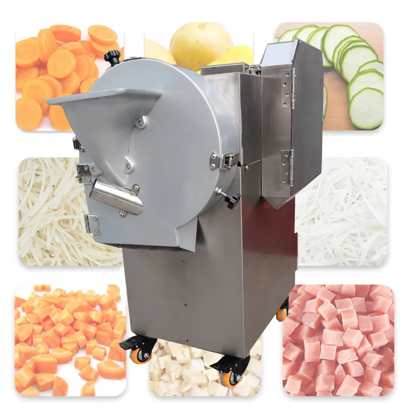 Commercial Vegetable Cutter Machine - 110V/220V Shredder & Slicer for ...