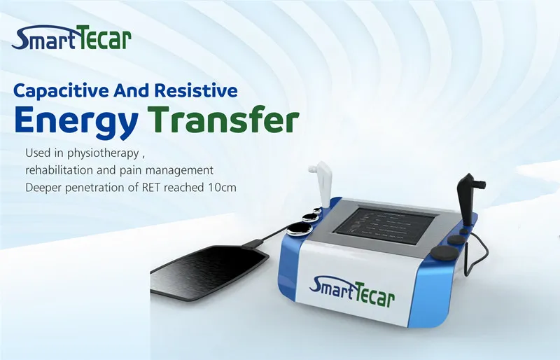 Health Gadgets Tecar Therapy Diathermy Machine CET RET RF 448khz Back ...