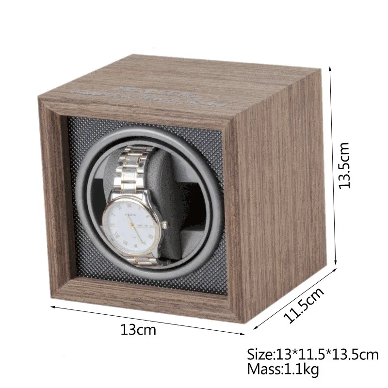 Single Automatic Megger Watch Winder Wood Housing Aroma Personalized ...