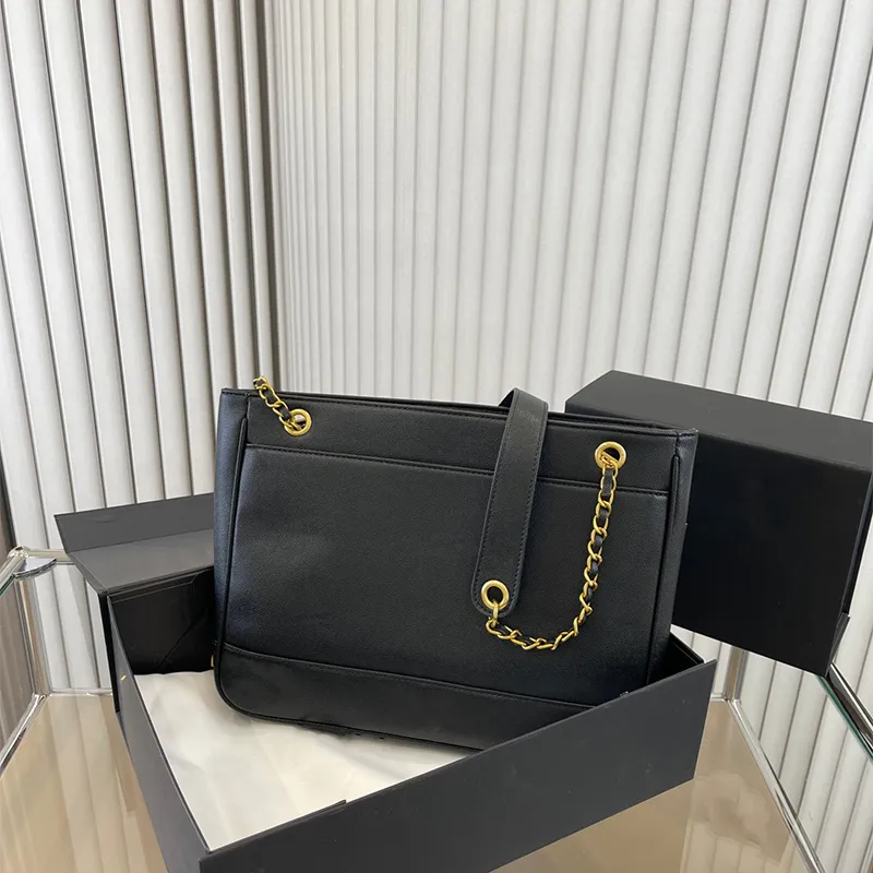 French Designer Double Chain Tote Bag With Diamond Lattice Quilted ...