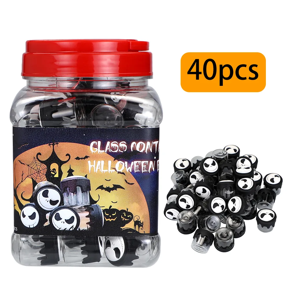 DHgate.com:Silicone Jars with Skull Lids - Set of 40Pcs, 6ml Drip Oil ...