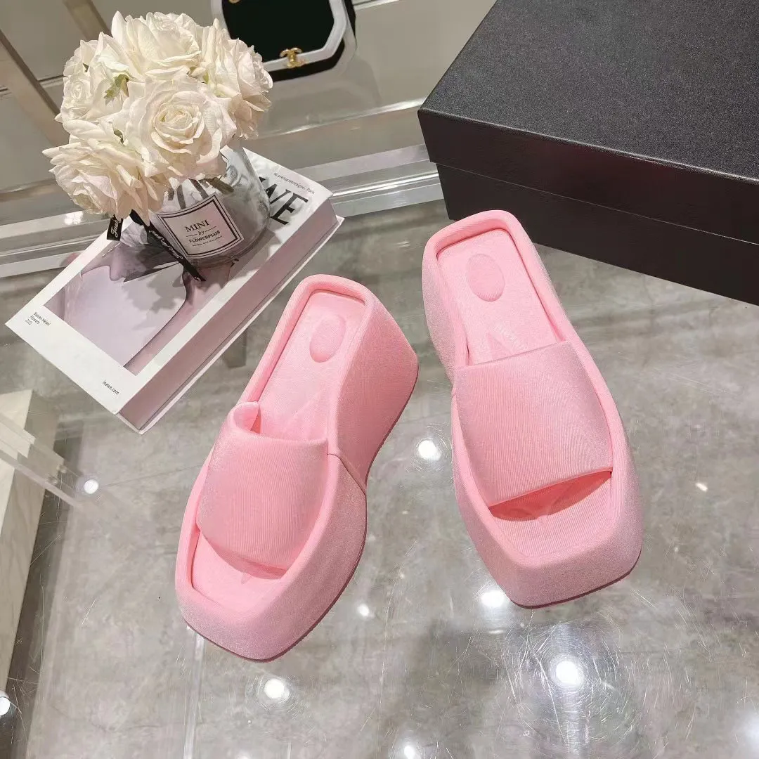 European Luxury Womens Mink Suede Slippers Soft Diamond Design, Thick ...